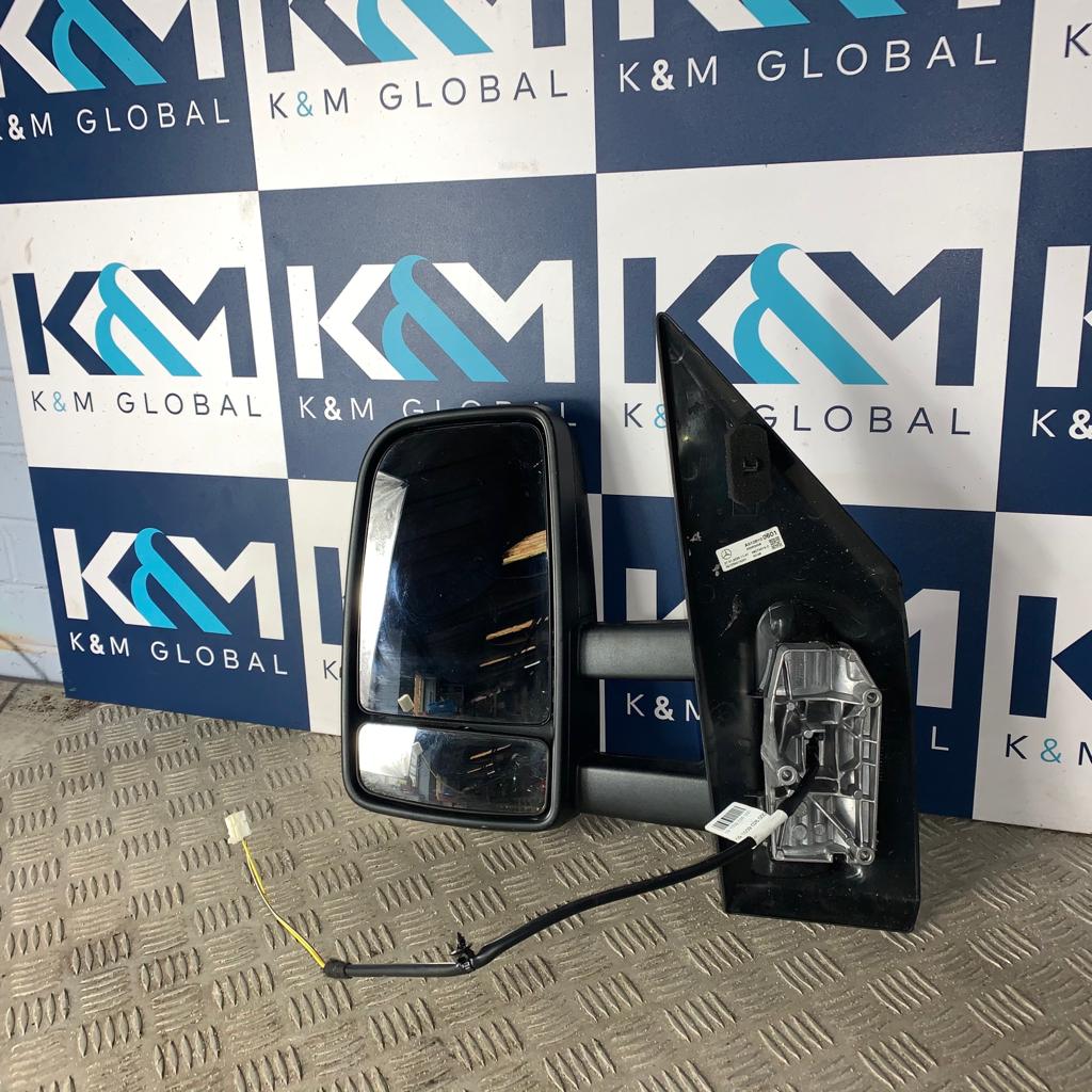 Mercedes Sprinter Mirror 907 N/S Long Arm with Indicator – K&M Global Ltd